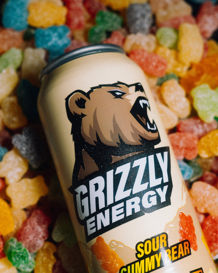 Sour Gummy Bear - GRIZZLY Energy Drink · Grizzly Energy Drinks