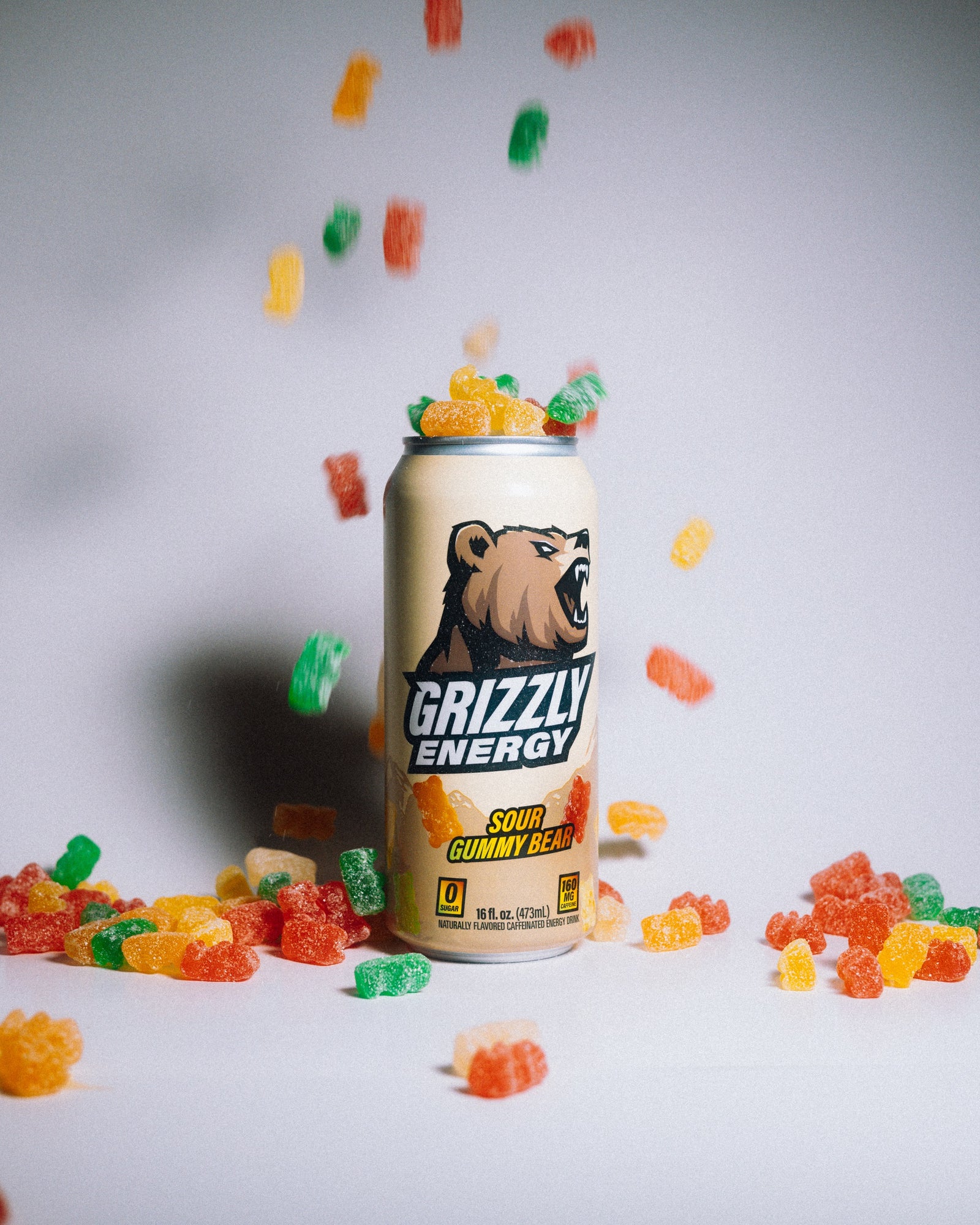 Sour Gummy Bear - GRIZZLY Energy Drink · Grizzly Energy Drinks
